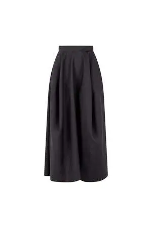 HEIRLOME Emilia Skirt In Italian Silk-wool Faille