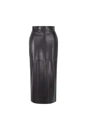 HEIRLOME Lexi Leather Midi Skirt