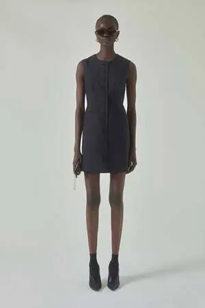 HEIRLOME Danielle Mini Dress In Silk And Wool