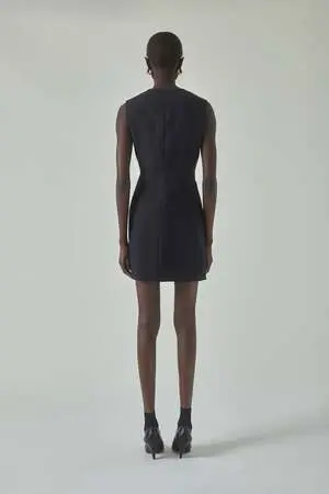 HEIRLOME Danielle Mini Dress In Silk And Wool