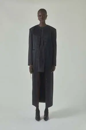 HEIRLOME Danielle Mini Dress In Silk And Wool
