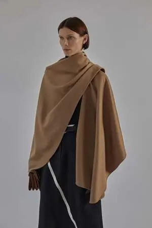 HEIRLOME Danica Shawl Cape In Italian Hair