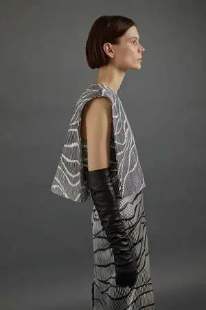HEIRLOME Milagros Top In Linear Print