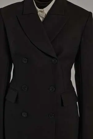 HEIRLOME Carolyn Wool Twill Blazer