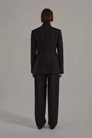 HEIRLOME Carolyn Wool Twill Blazer