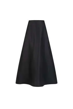 HEIRLOME Rosalie A-line Silk Shantung Skirt