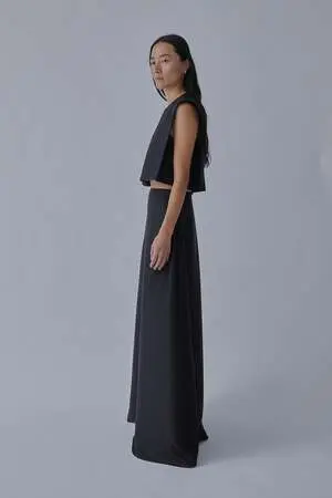HEIRLOME Rosalie A-line Silk Shantung Skirt