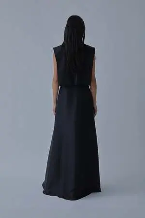 HEIRLOME Rosalie A-line Silk Shantung Skirt