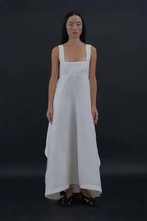 HEIRLOME Monica Dress In Silk And Linen