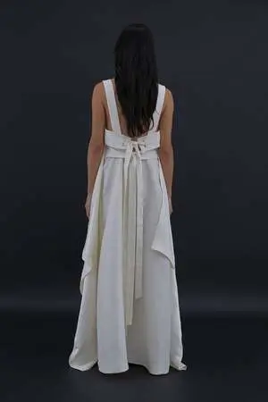 HEIRLOME Monica Dress In Silk And Linen
