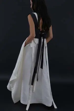 HEIRLOME Monica Dress In Silk And Linen