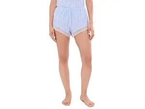 Eberjey Isla Cami Short Pajama Pajama Sets Regatta Stripe Summer Blue