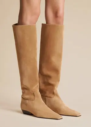 Khaite Marfa Leather Boots
