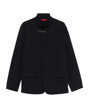 FAY Hook Fastening Jacket - Black