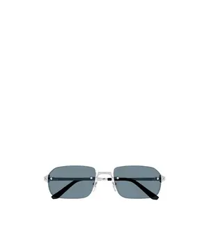 Cartier Rectangular Frame Sunglasses