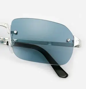 Cartier Rectangular Frame Sunglasses