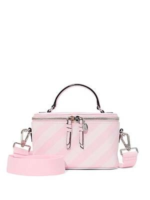 Victoria's Secret Monogram Train Case Crossbody Bag - Print