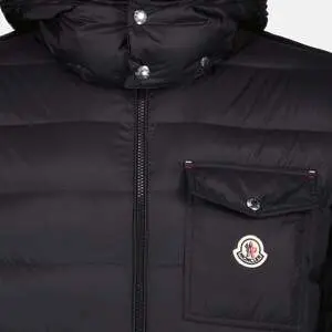 Moncler Verith Hooded Short Down Jacket - Black