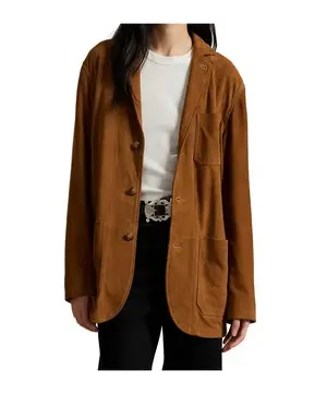 Polo Ralph Lauren Suede Three-button Jacket