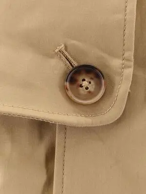 Polo Ralph Lauren Double Breasted Cotton Gabardine Coat