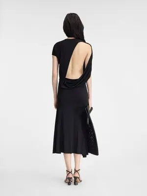 Jacquemus Drape Detailed Dress
