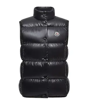 Moncler Badia Down Gilet - Black