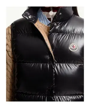 Moncler Badia Down Gilet - Black