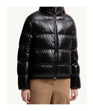 Moncler Abbadia Short Puffer Jacket - Black