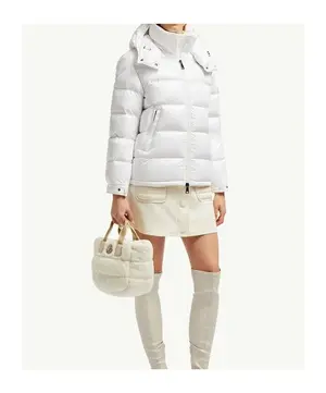Moncler Maire Hooded Short Down Jacket