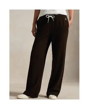 Polo Ralph Lauren Embroidered Drawstring Pants - Brown