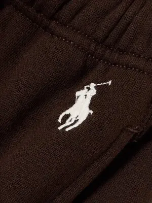 Polo Ralph Lauren Embroidered Drawstring Pants - Brown