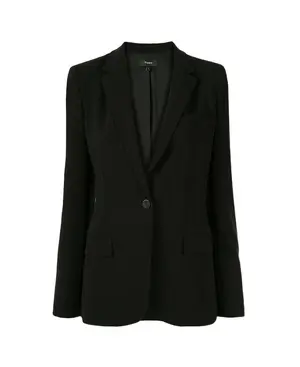 Theory Single-breasted Blazer - Black