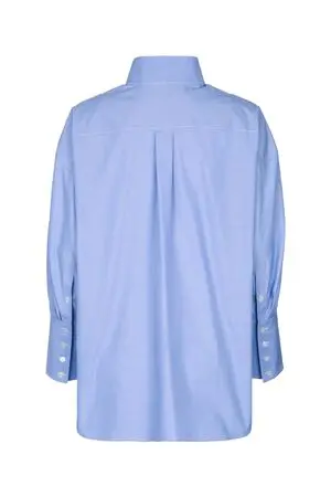 Celine Cotton Poplin Shirt With Triumphal Embroidery