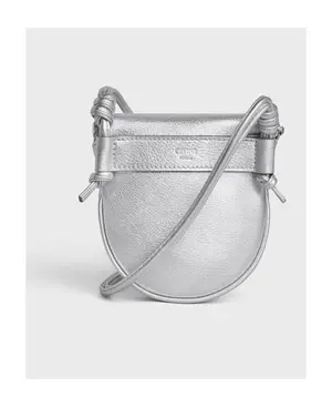 Celine Small Zipped Purse In Laminated Calfskin With Print