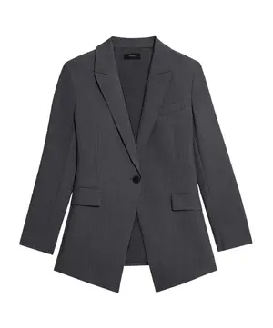 Theory Single-breasted Tailored Blazer - Black