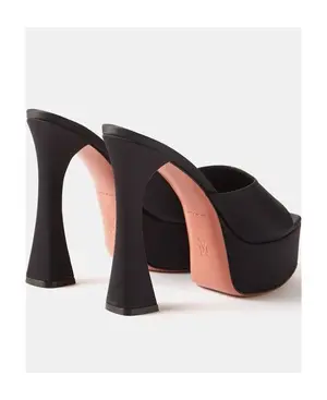 Amina Muaddi Open-toe Square-head High-heeled Sandals