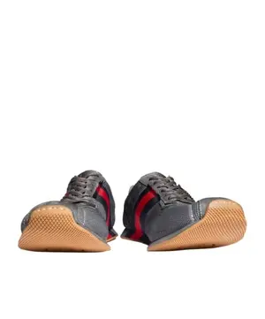 Gucci Tempo Web Low-top Sneakers - Dark Gray
