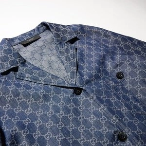 Gucci Gg Denim Jacquard Jacket