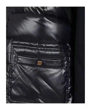 Moncler Quilted Zip-up Sweatshirt With Stand Collar - No