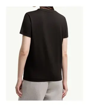 Moncler Logo Patch Cotton T-shirt