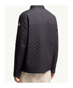 Moncler Theoline Diamond-quilted Padded Mid-length Jacket