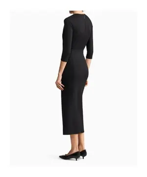 Giorgio Armani V-neck Dress