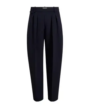 Khaite Dugan Pleated Trousers