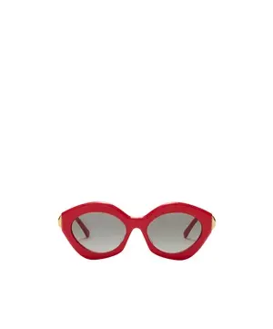 Loewe Coil Cateye Sunglasses - Ruby