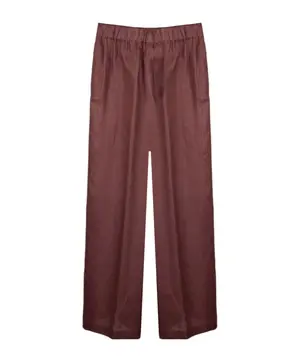 SEMICOUTURE Wide-leg Elasticated Waist Pants