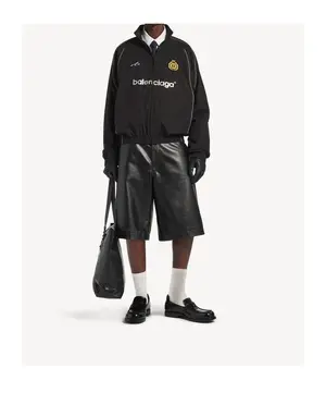 Balenciaga Techno Cotton Poplin Soccer Track Jacket