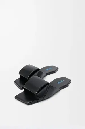 Loewe Origami Square-toe Sandals