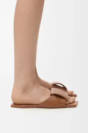 Loewe Origami Square-toe Sandals