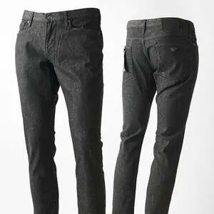 Emporio Armani Wash-finished Slim Denim Jeans