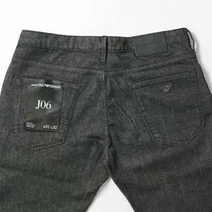 Emporio Armani Wash-finished Slim Denim Jeans
